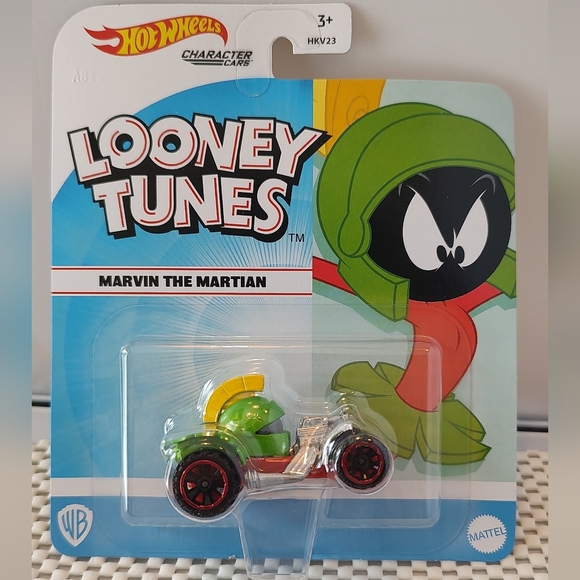 Mattel | Toys | Hot Wheels Marvin The Martian Character Car Collectible ...